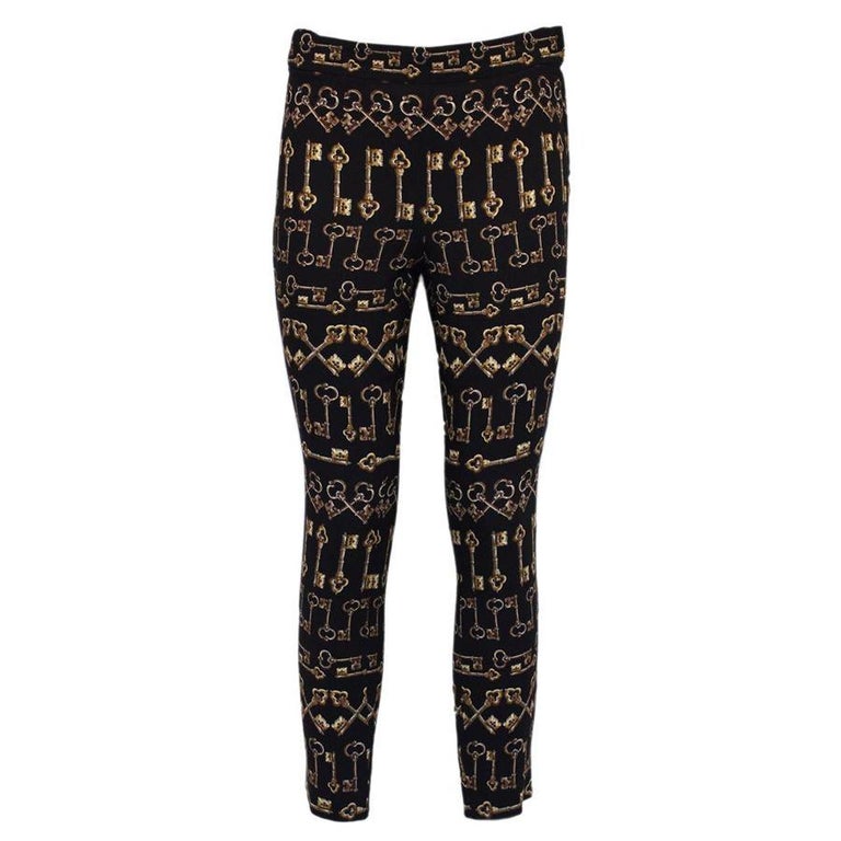 Dolce and Gabbana "Keys" pants size 38 at 1stDibs