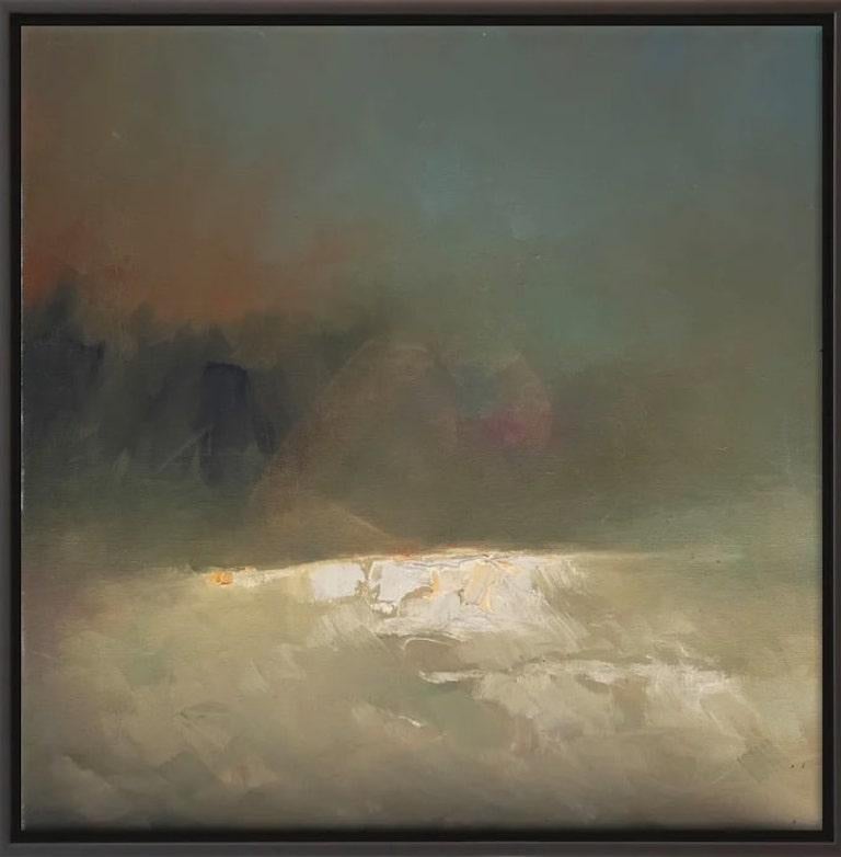 Khalid Alkaaby - Abstract Oil Painting, "Journey 2" For Sale at 1stDibs