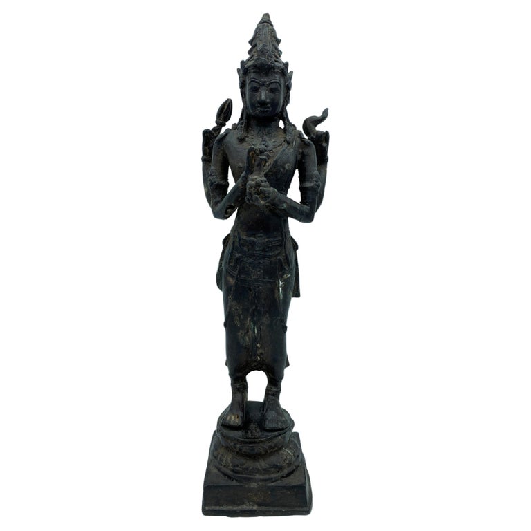 Khmer Art Divinity Statue Cambodia Early 20th Century at 1stDibs