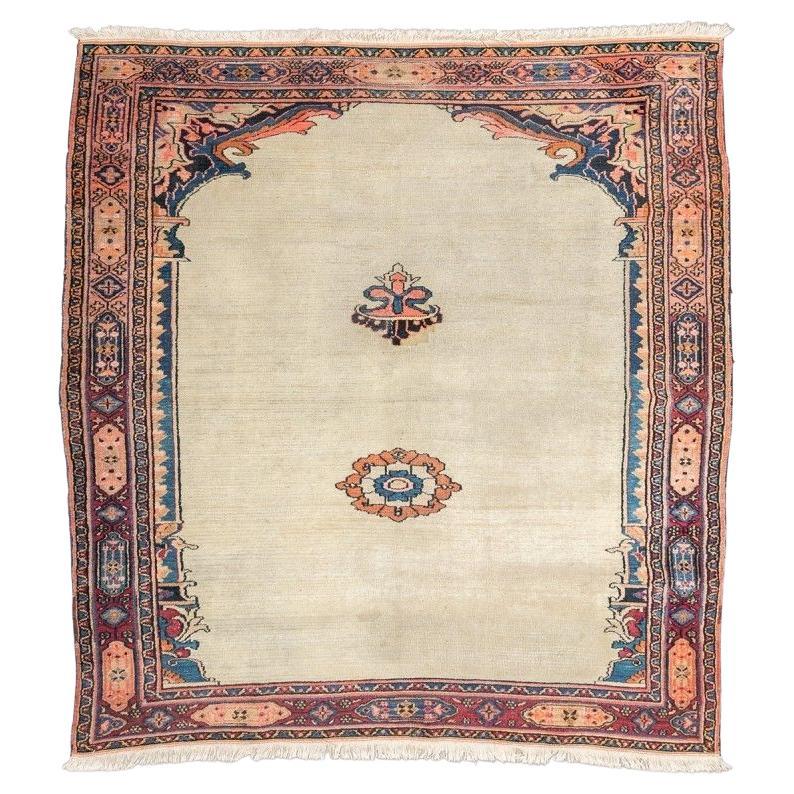 Antique Classic Rug, Meshed Design For Sale at 1stDibs