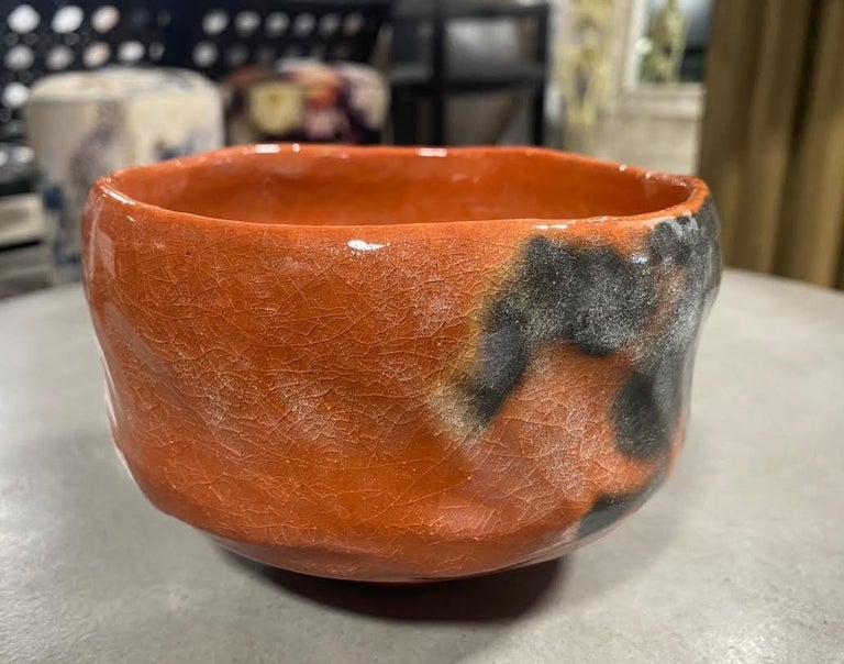 Kichizaemon Raku Seinyu XIII "13th" Signed Antique Japanese Raku Chawan ...