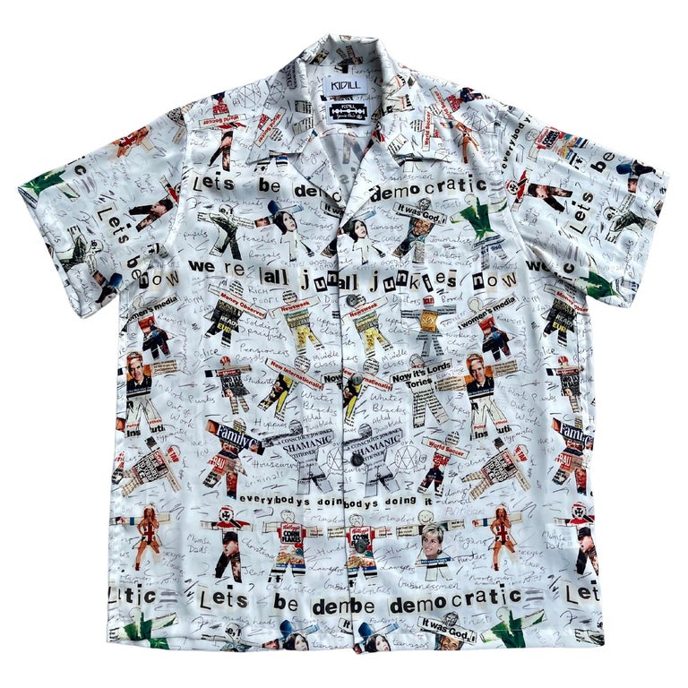 Kidill x Jamie "Junkie Punk" Shirt, Fall Winter 2020 For Sale at 1stDibs