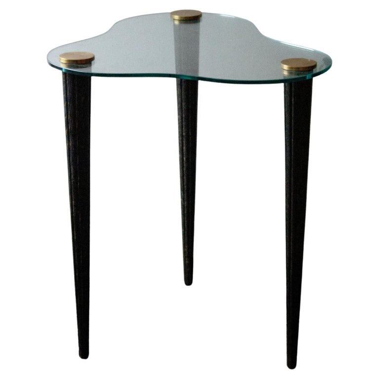 Kidney-Shaped Side Table in the Style of Gilbert Rohde For Sale at 1stDibs