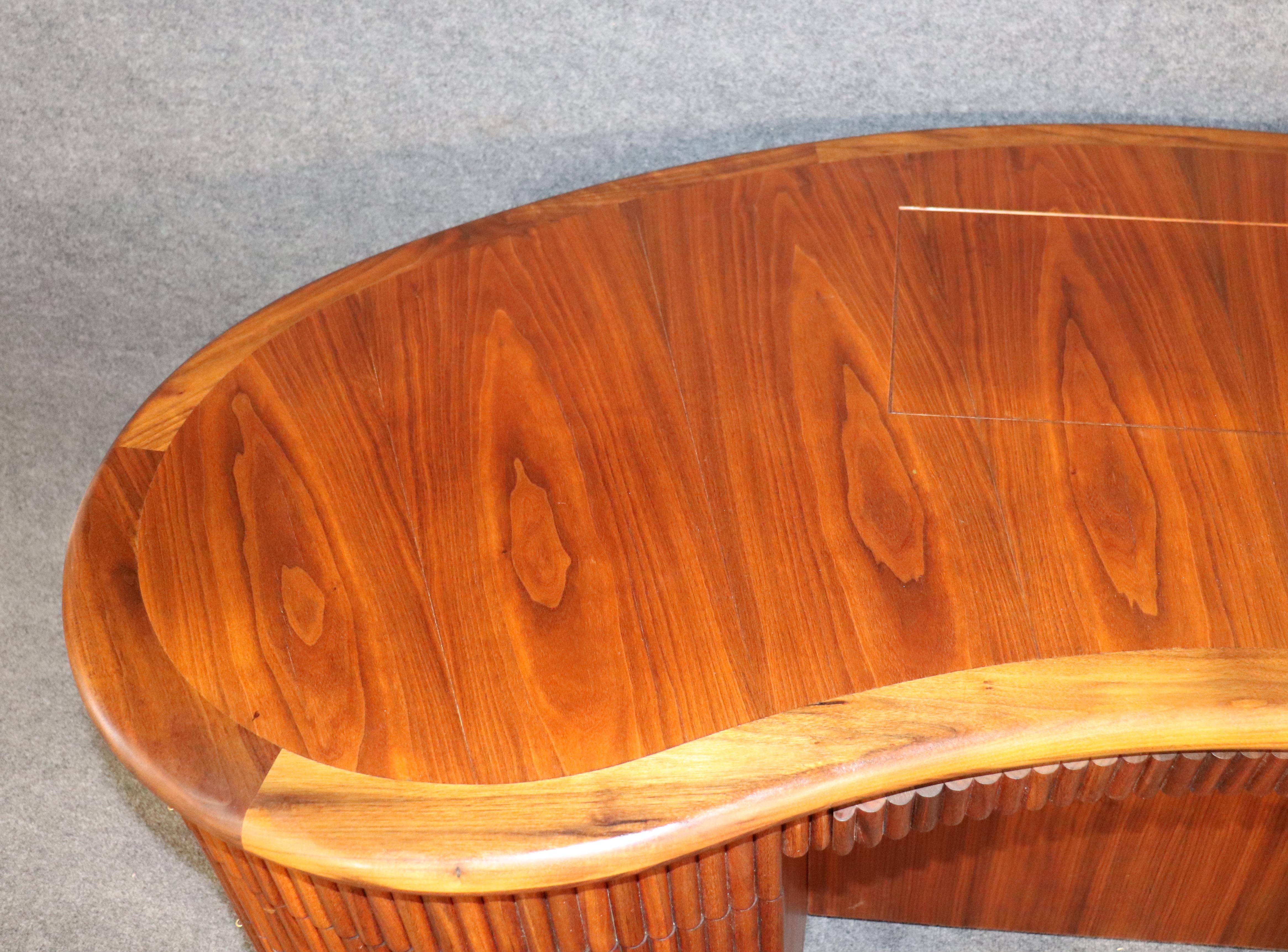 Kidney Shaped Studio Desk For Sale at 1stDibs