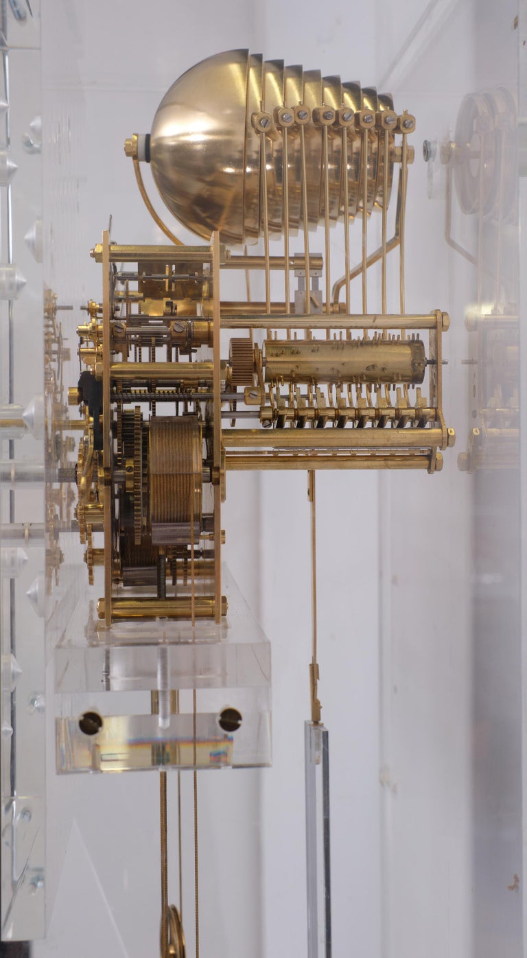 Kieninger 8-Bell Carillon Wall Clock, 1975 Germany at 1stDibs