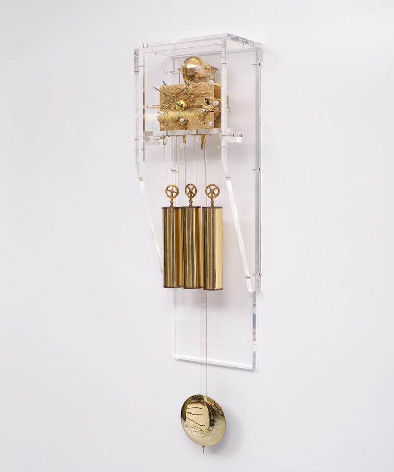 Kieninger 8-Bell Carillon Wall Clock, 1975 Germany at 1stDibs