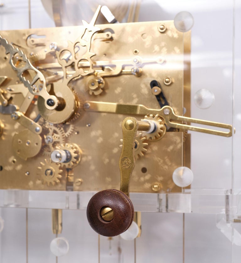 Kieninger 8-Bell Carillon Wall Clock, 1975 Germany at 1stDibs