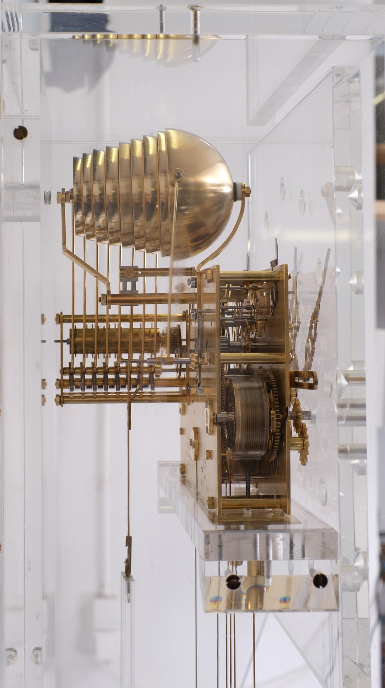 Kieninger 8-Bell Carillon Wall Clock, 1975 Germany at 1stDibs