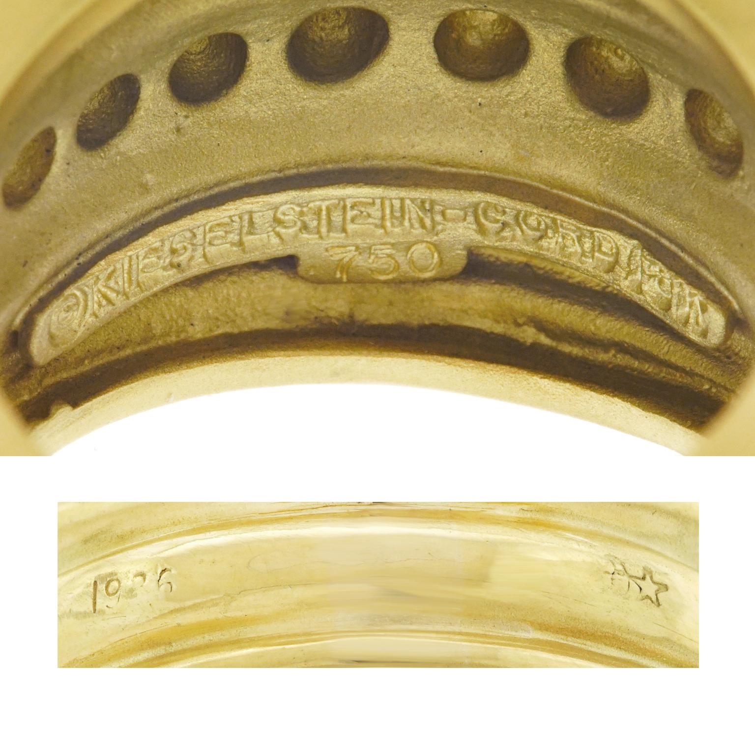 Kieselstein-Cord Yellow Gold Ring at 1stDibs