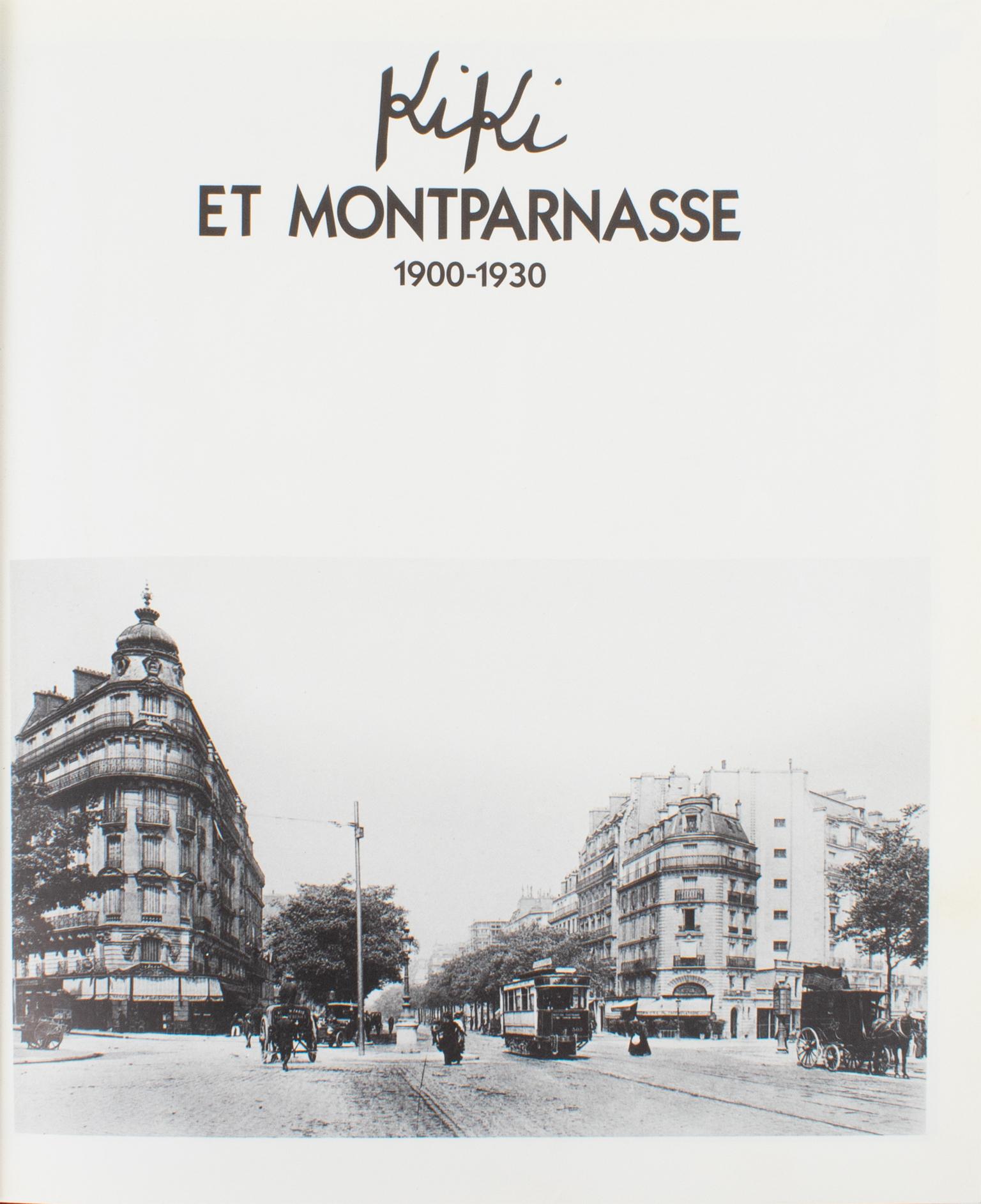 Kiki and Montparnasse 1900-1930, French Book by Billy Kluver, 1989 For ...