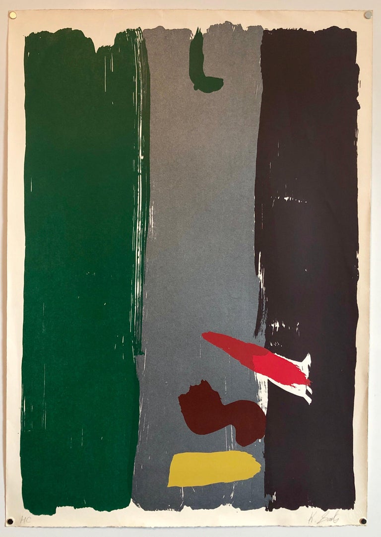 Kikuo Saito - Lyrical Abstract Expressionist Color Field Silkscreen ...