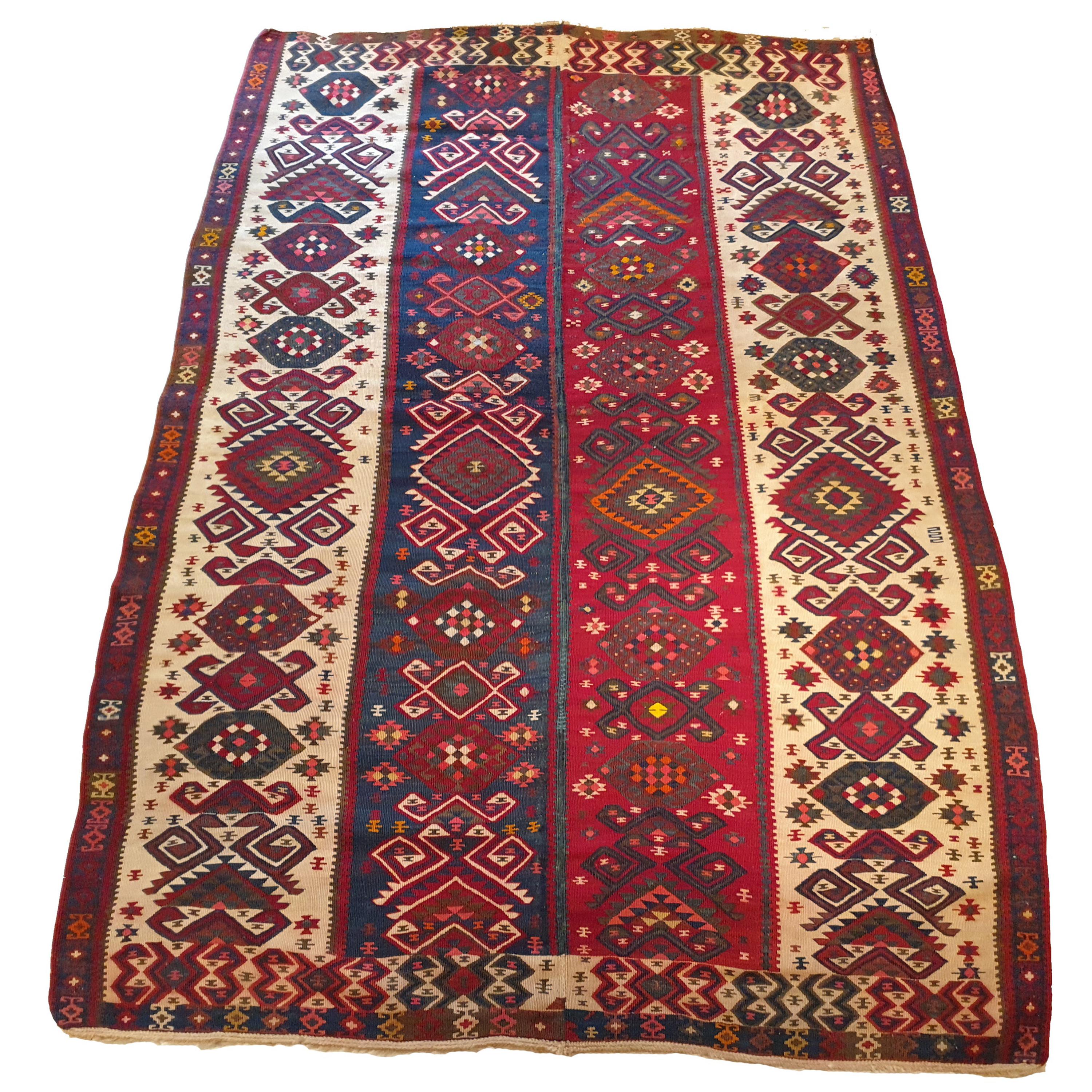 Rare 18th Century Hotamish Kilim from Central Anatolia, Turkey For Sale ...