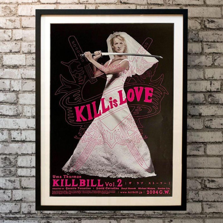 Kill Bill: Vol. 2, Unframed Poster, 2004 For Sale at 1stDibs