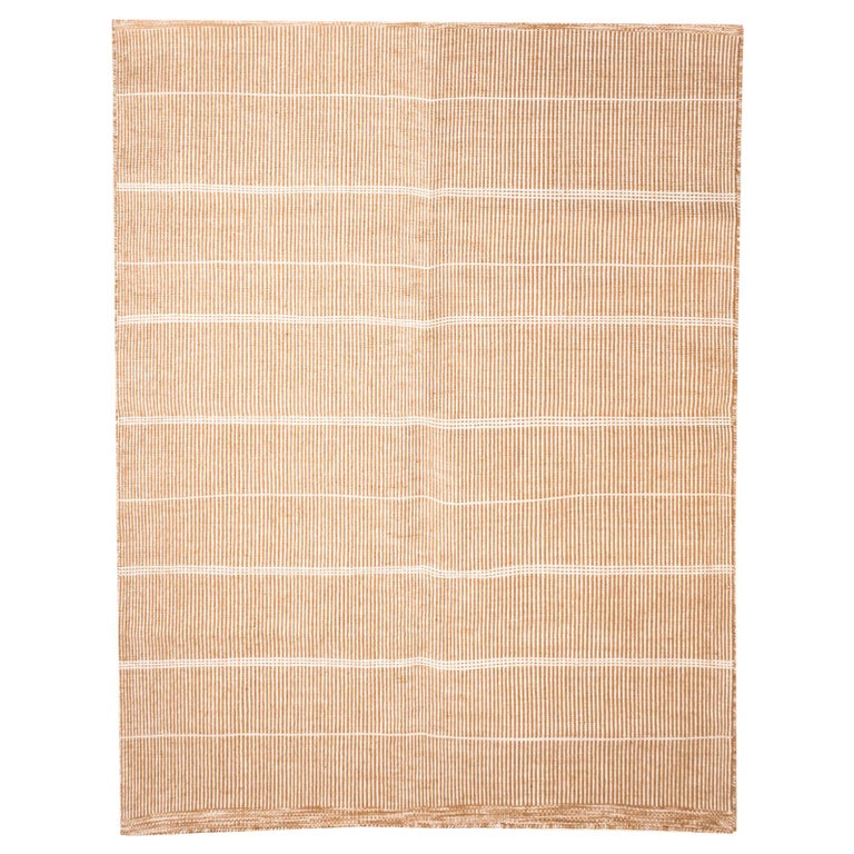 Modern Handwoven Polypropylene Outdoor Rug Carpet Bambu Beige For Sale ...