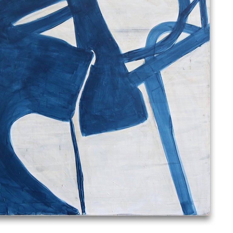 Kim Fonder - INDIGO COLLAGE I For Sale at 1stDibs