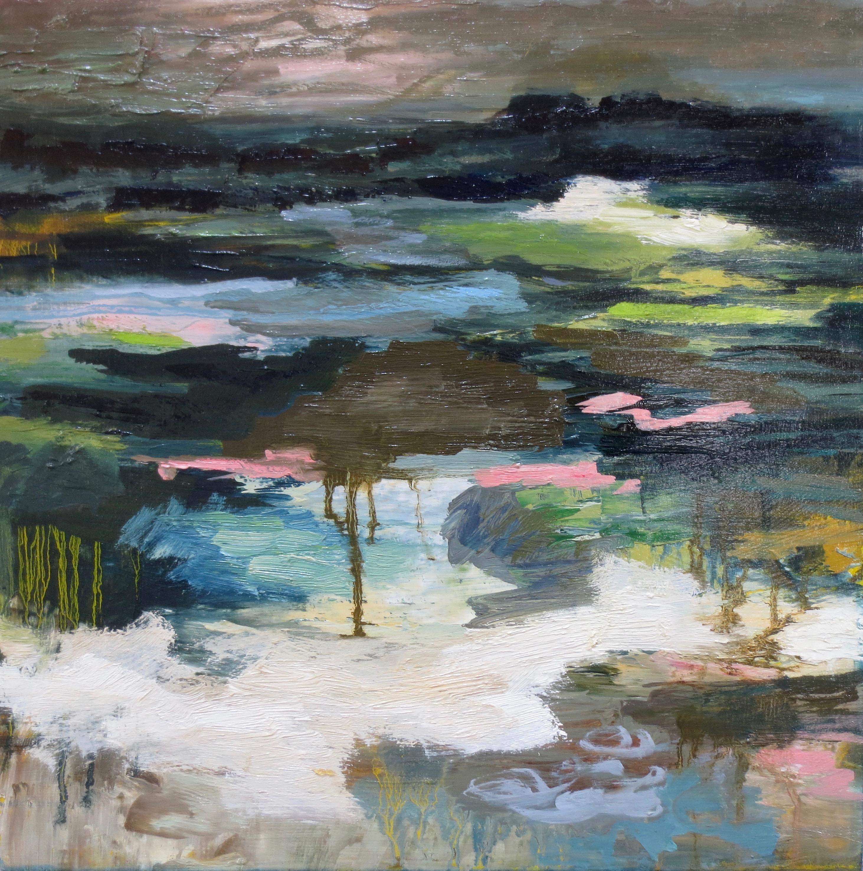 Kim Ford Kitz - Pond Study For Sale at 1stDibs