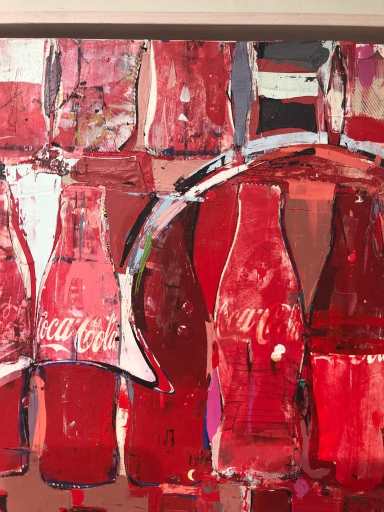 Kim Frohsin - The Regal Clover / Coke Work original Pop Art iconic bold ...