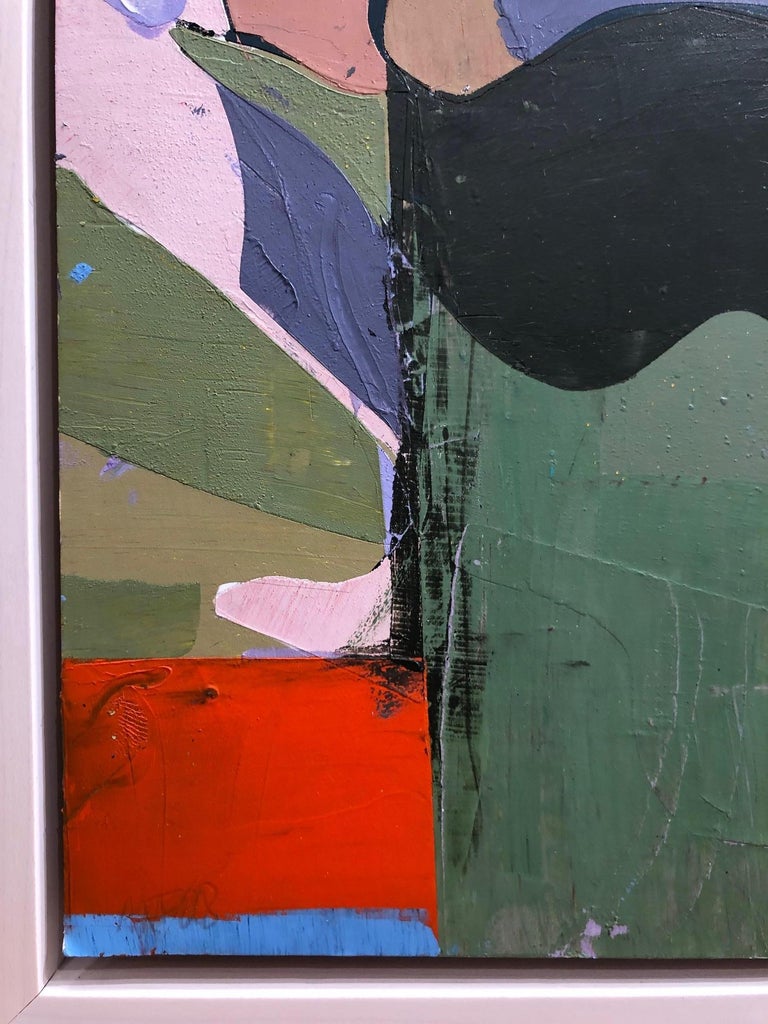 Kim Frohsin - Carnival Suburbian / 2008 framed figurative painting For ...