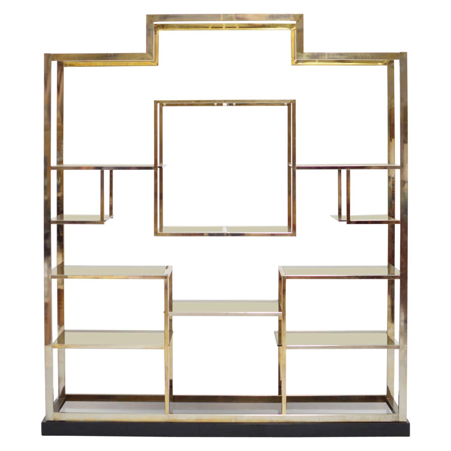 Chrome Bookcases - 83 For Sale at 1stdibs