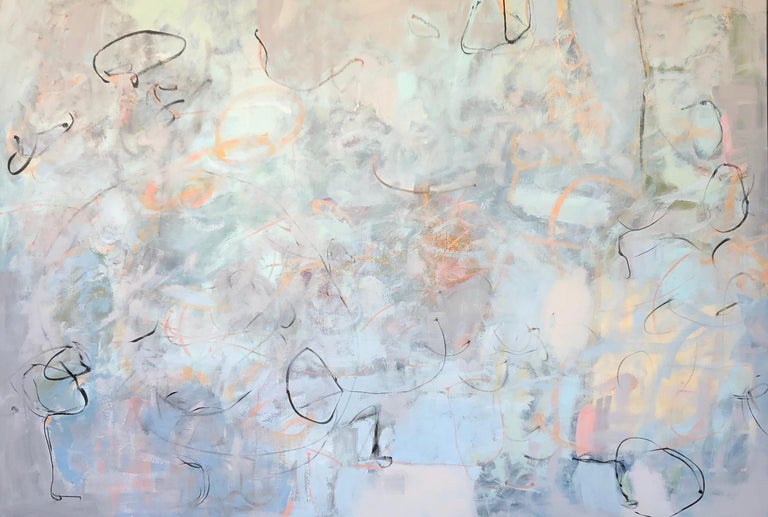 Kim Romero - Mercurial, 2020, Abstract Painting, Acrylic on Canvas ...