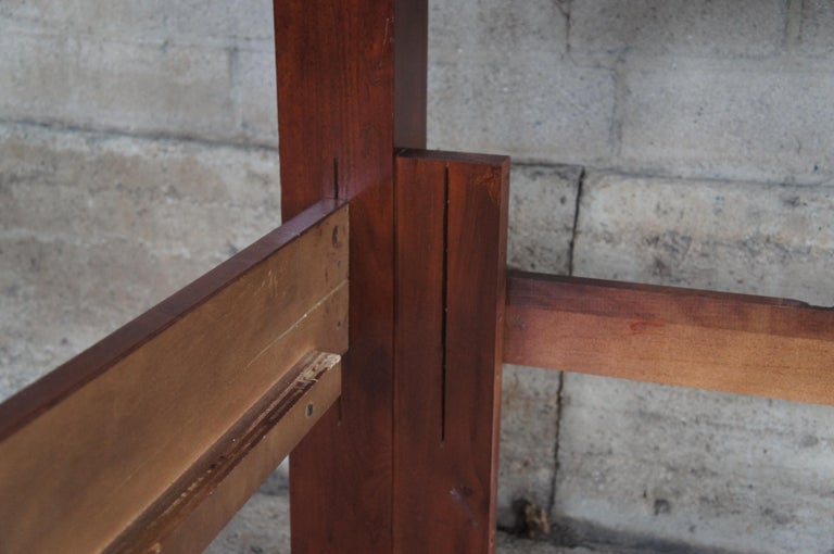 Kincaid General William Lenoir Limited Ed Cherry Rice Carved Queen ...