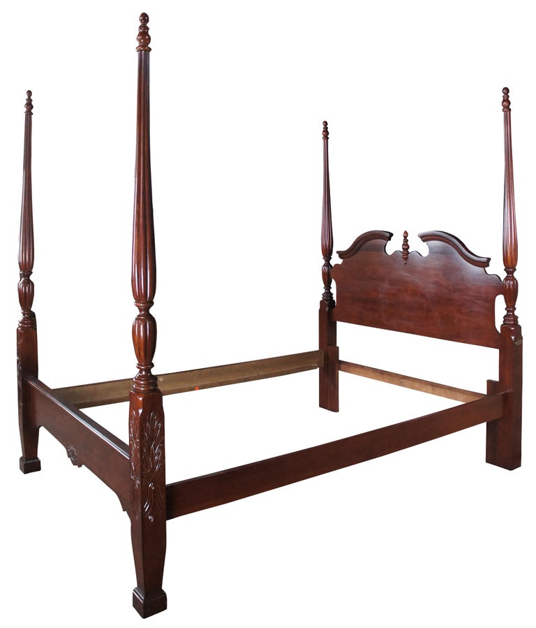 Kincaid General William Lenoir Limited Ed Cherry Rice Carved Queen ...