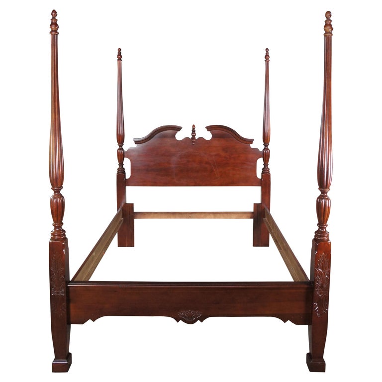 Kincaid General William Lenoir Limited Ed Cherry Rice Carved Queen ...