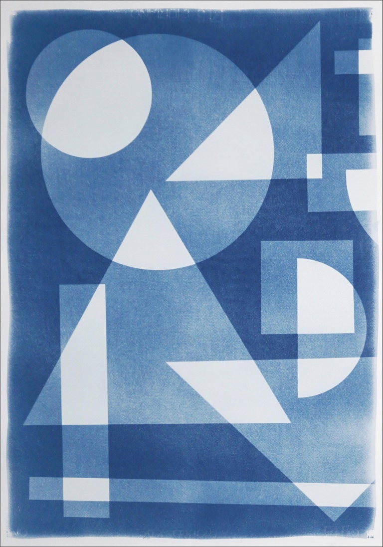 Kind of Cyan - Future City from Above, Geometric Buildings ...