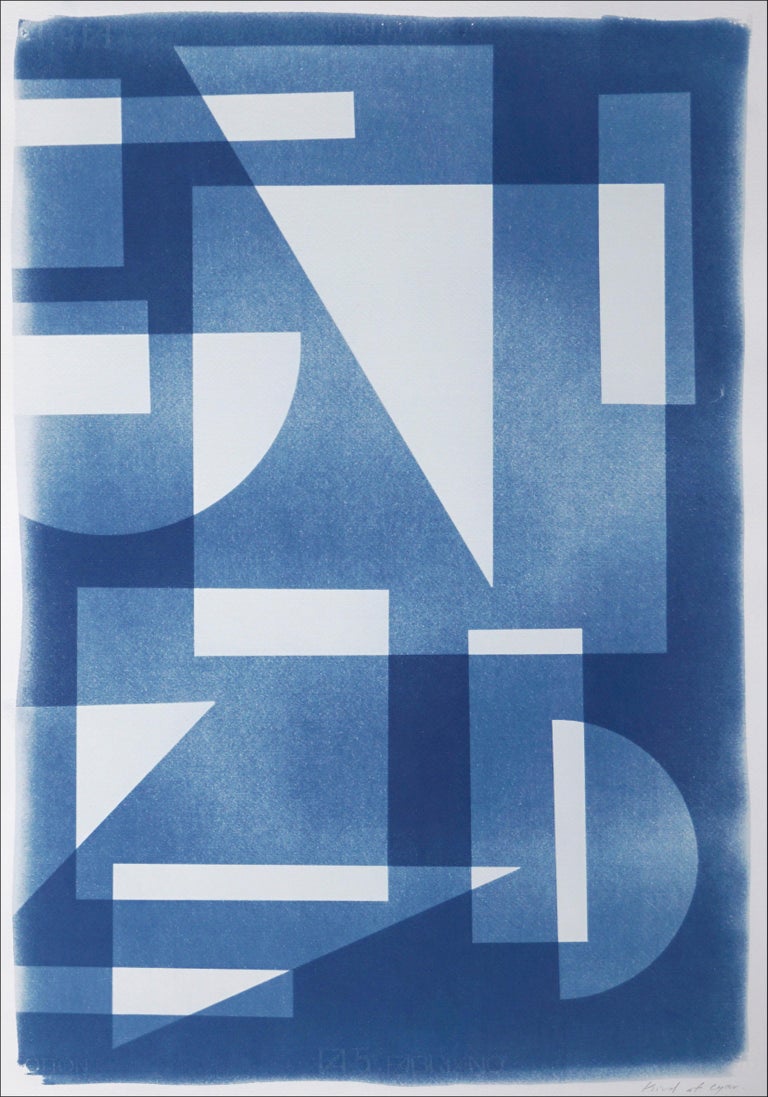 Kind of Cyan - Future City from Above, Geometric Buildings ...