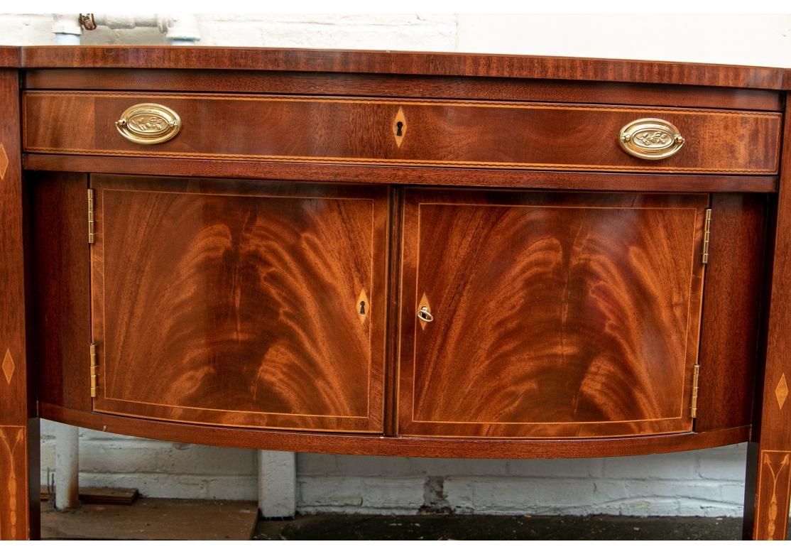 Kindel Flame Mahogany Sideboard at 1stDibs