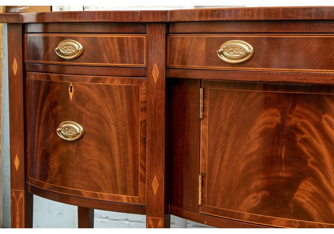 Kindel Flame Mahogany Sideboard at 1stDibs