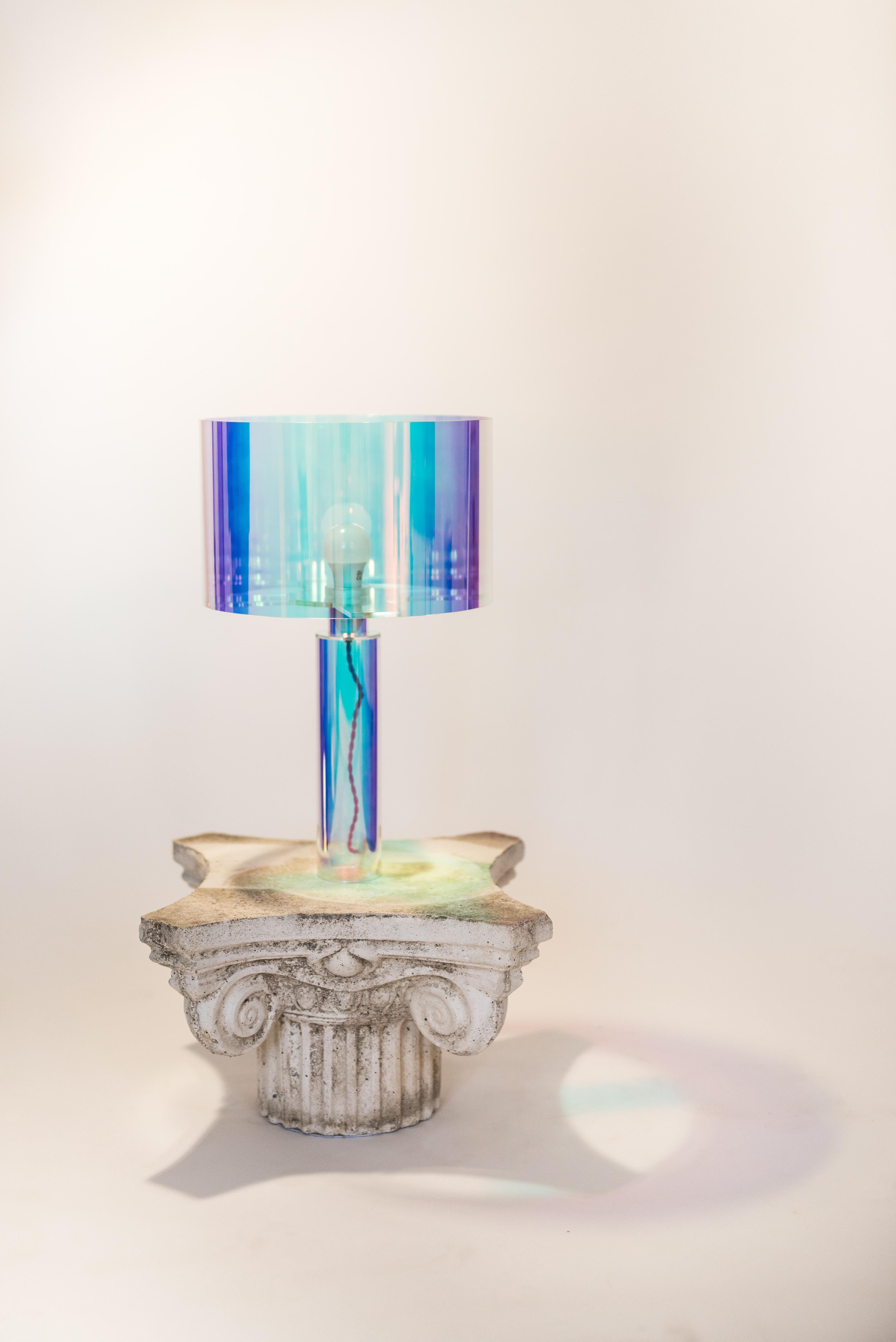 Kinetic Colors Table Lamp by Brajak Vitberg at 1stDibs