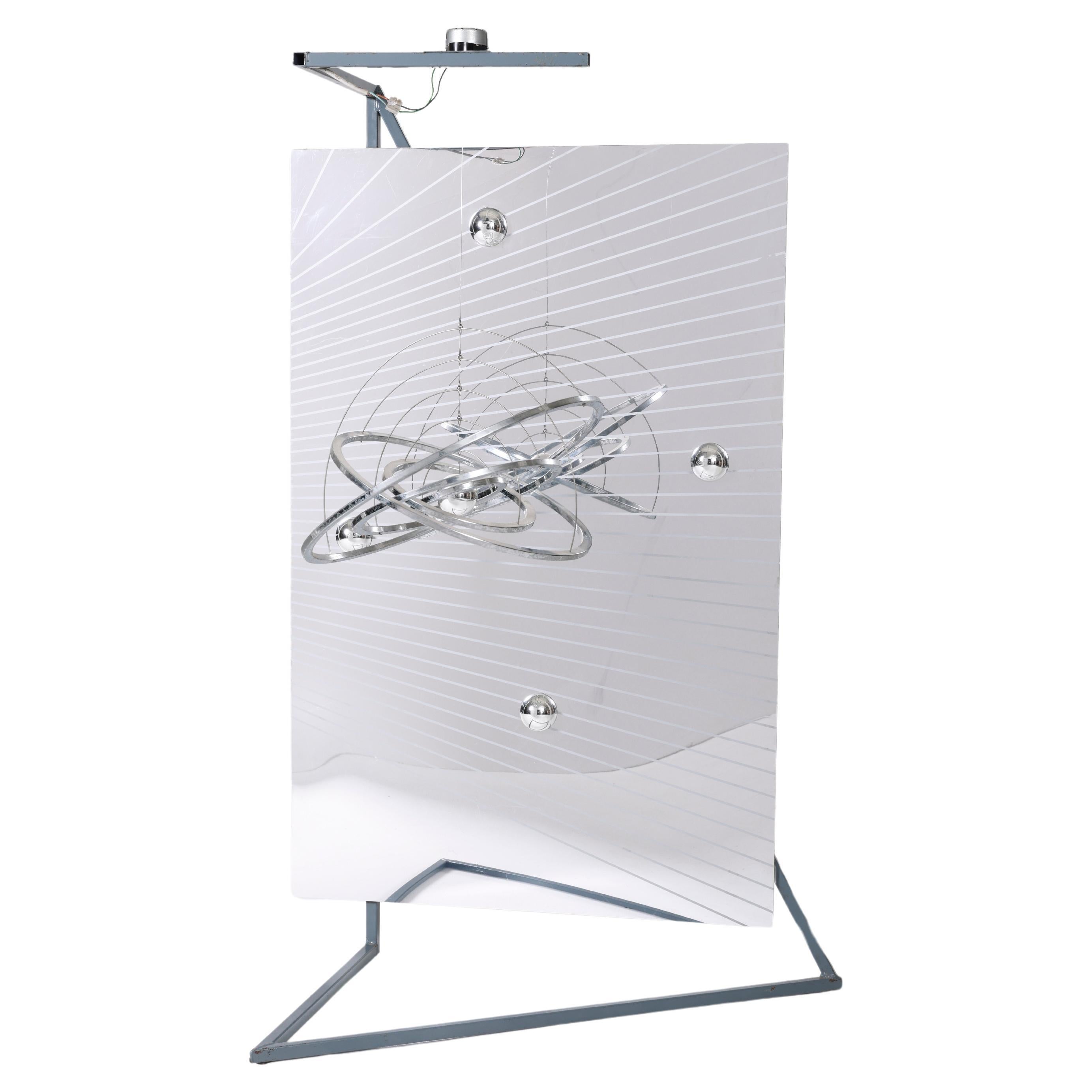 Manuel Marzo Mart Spanish Painted Steel Post Modernist Kinetic Mobile ...