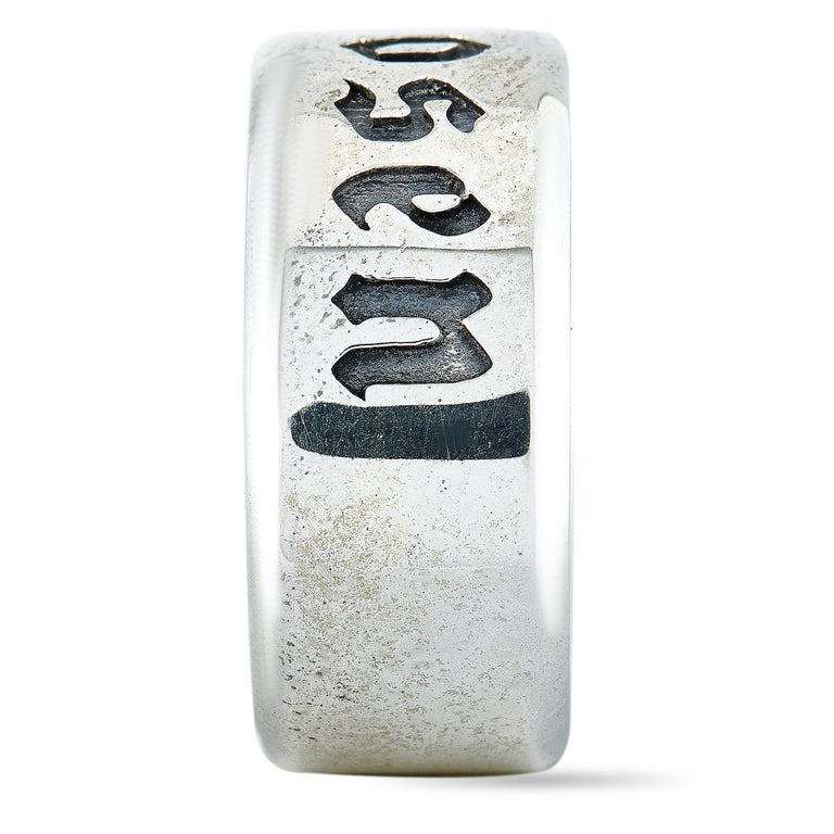 King Baby Chosen Sterling Silver Ring at 1stDibs