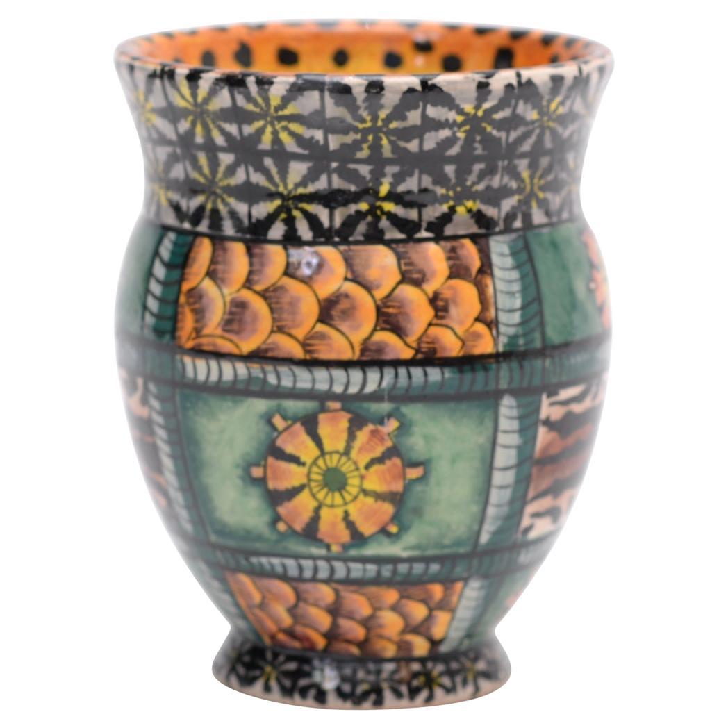 King Cheetah Vase For Sale at 1stDibs