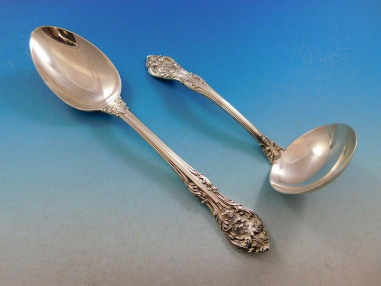 King Edward by Gorham Sterling Silver Flatware Set for 12 Service 58 ...