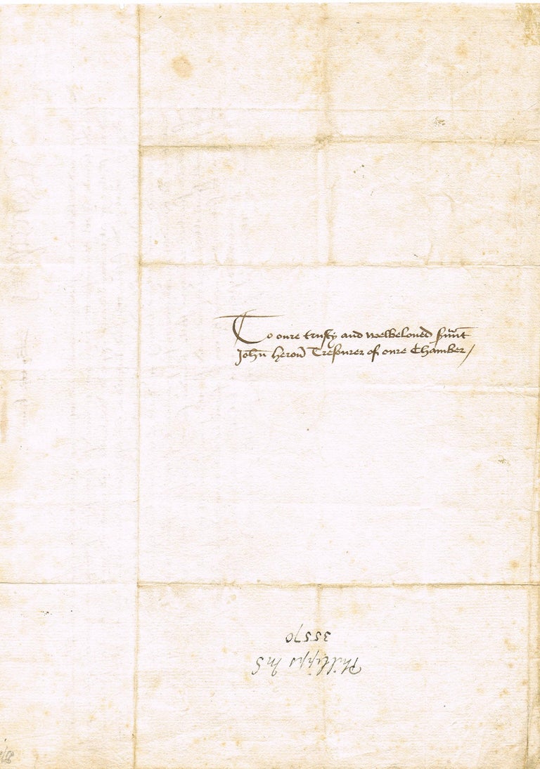 King Henry VIII Genuine Original Autographed Vellum Document from 1513 ...