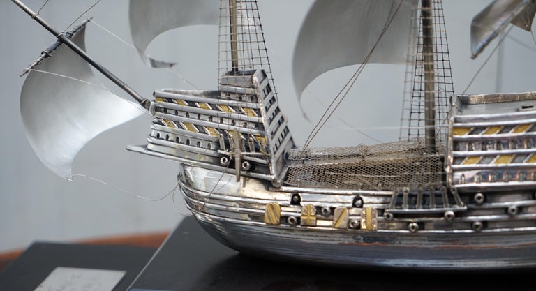 King Henry VIII Mary Rose 1545 Ship as Presented Prince Charles ...