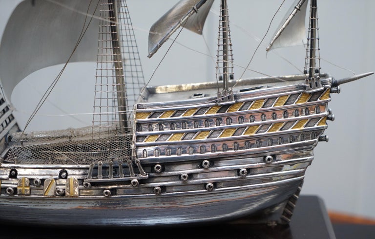 King Henry VIII Mary Rose 1545 Ship as Presented Prince Charles ...