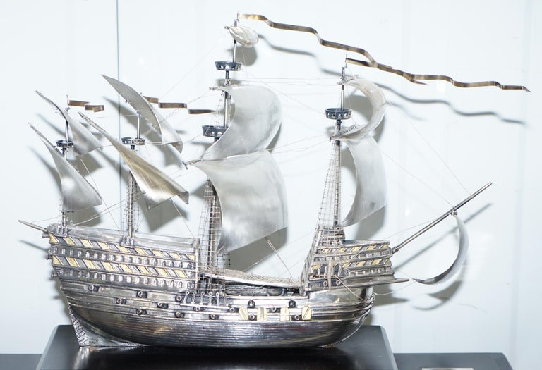 King Henry VIII Mary Rose 1545 Ship as Presented Prince Charles ...