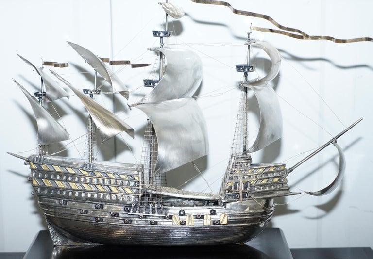 King Henry VIII Mary Rose 1545 Ship as Presented Prince Charles ...