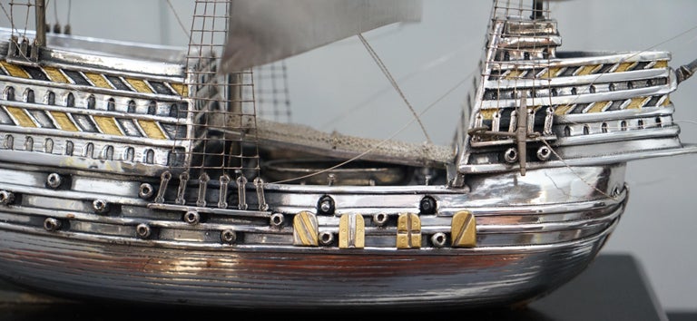 King Henry VIII Mary Rose 1545 Ship as Presented Prince Charles ...