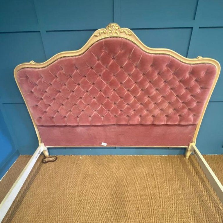 King Size/Small Super King (5'6") French Upholstered Bed with Deep ...