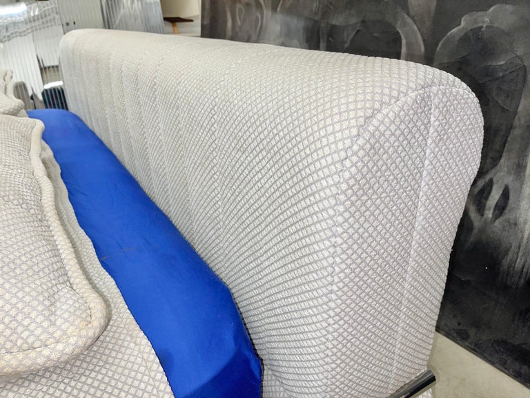 King Size Bed in Style of Brueton's Radiator Bed at 1stDibs