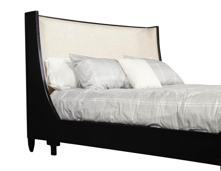 King Size Modern Sleigh Bed by Baker Furniture Barbara Barry at 1stDibs ...