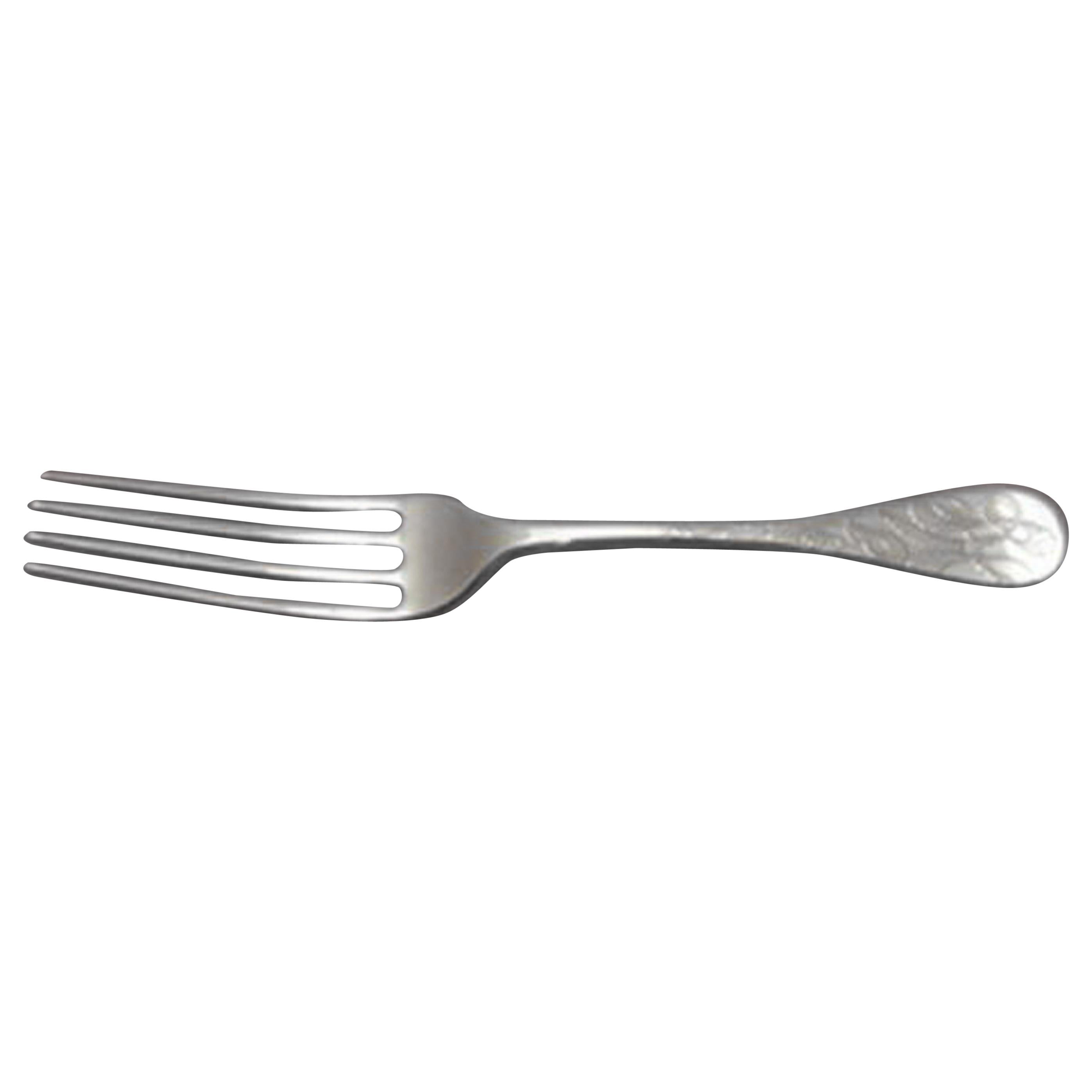 King William Engraved by Tiffany and Co Sterling Silver Dinner Fork ...