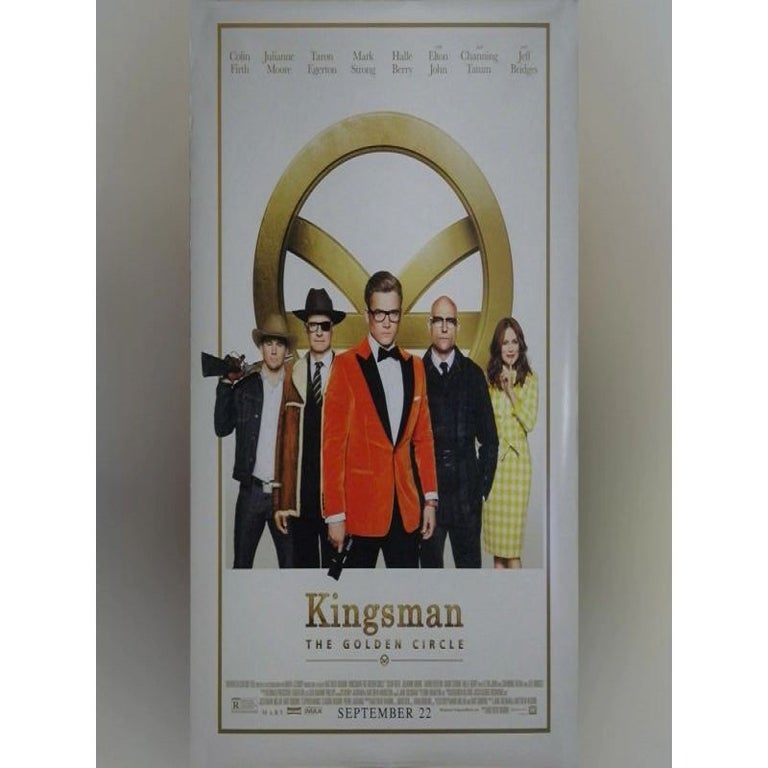 Kingsman: the Golden Circle, Unframed Poster, 2017 For Sale at 1stDibs