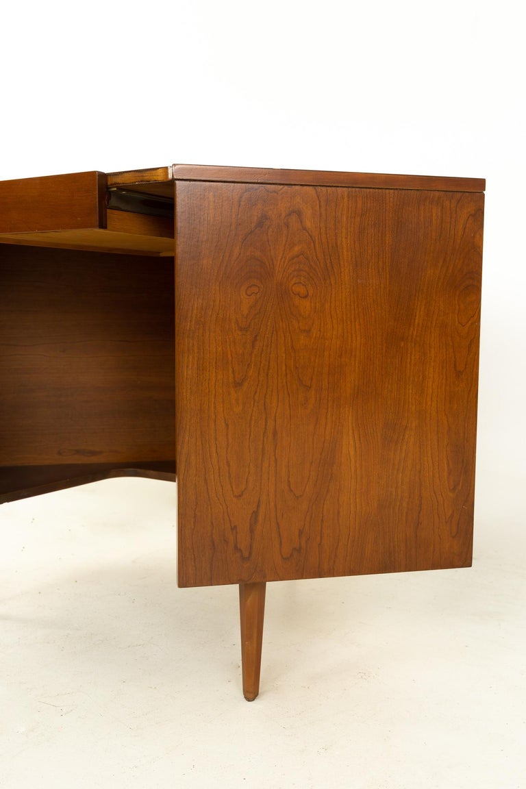 Kipp Stewart American Design Foundation MCM Solid Cherry Corner Desk ...