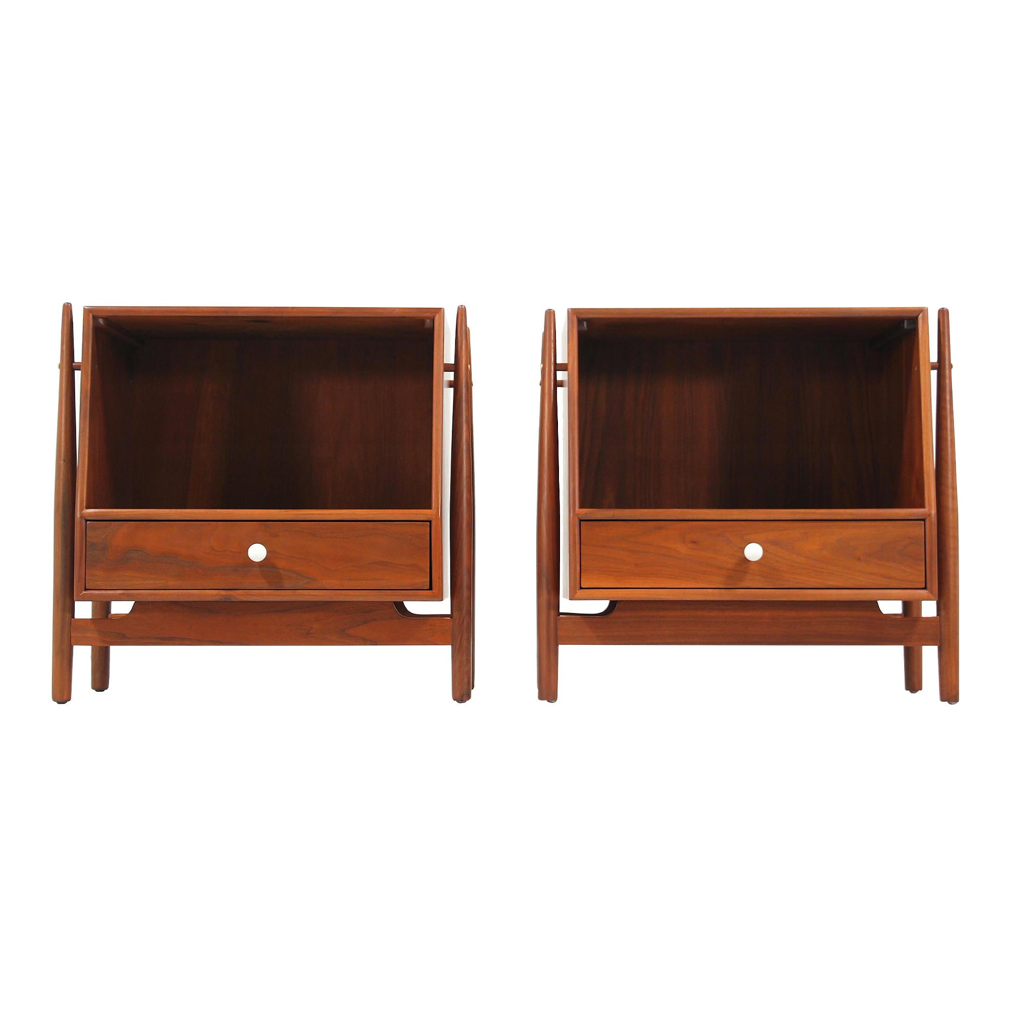 Kipp Stewart "Declaration" Floating Nightstands for Drexel at 1stDibs ...