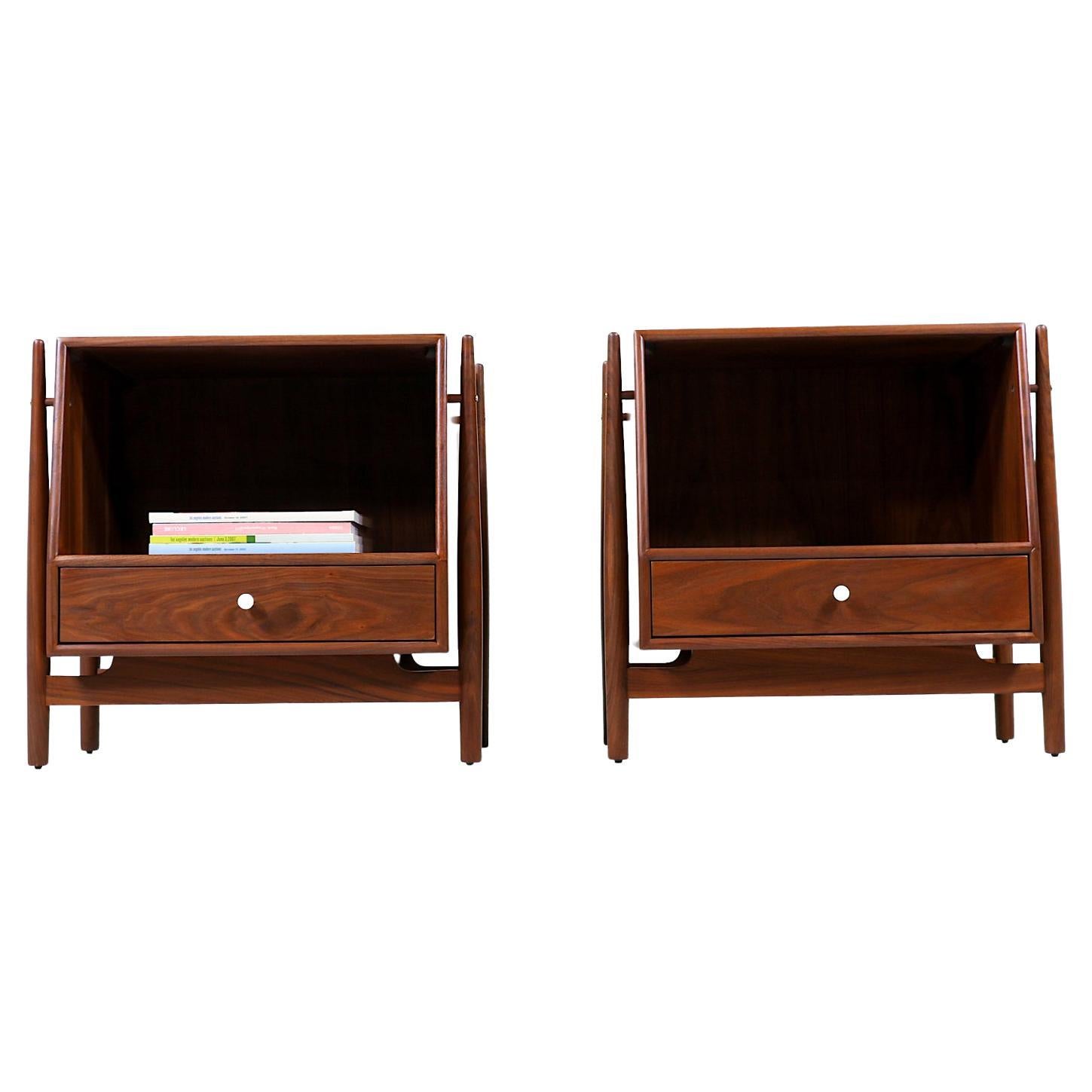 Kipp Stewart ”Declaration” Sculpted Floating Night Stands for Drexel at ...